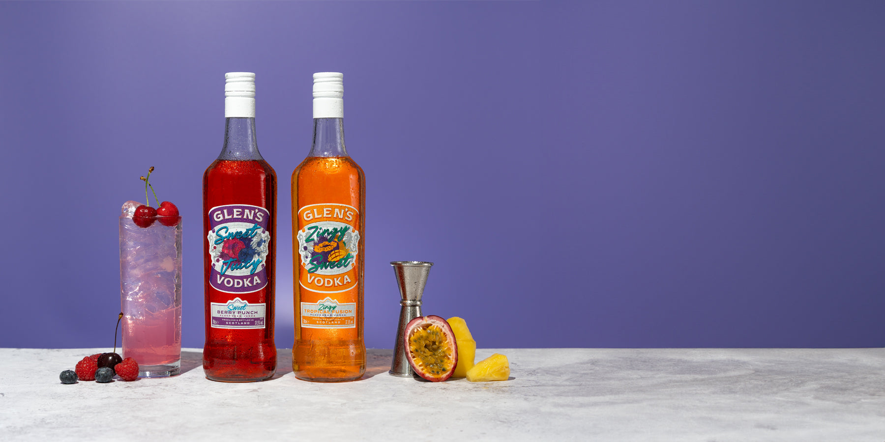 Glen's Vodka | Triple Distilled | Produced & Bottled in Scotland