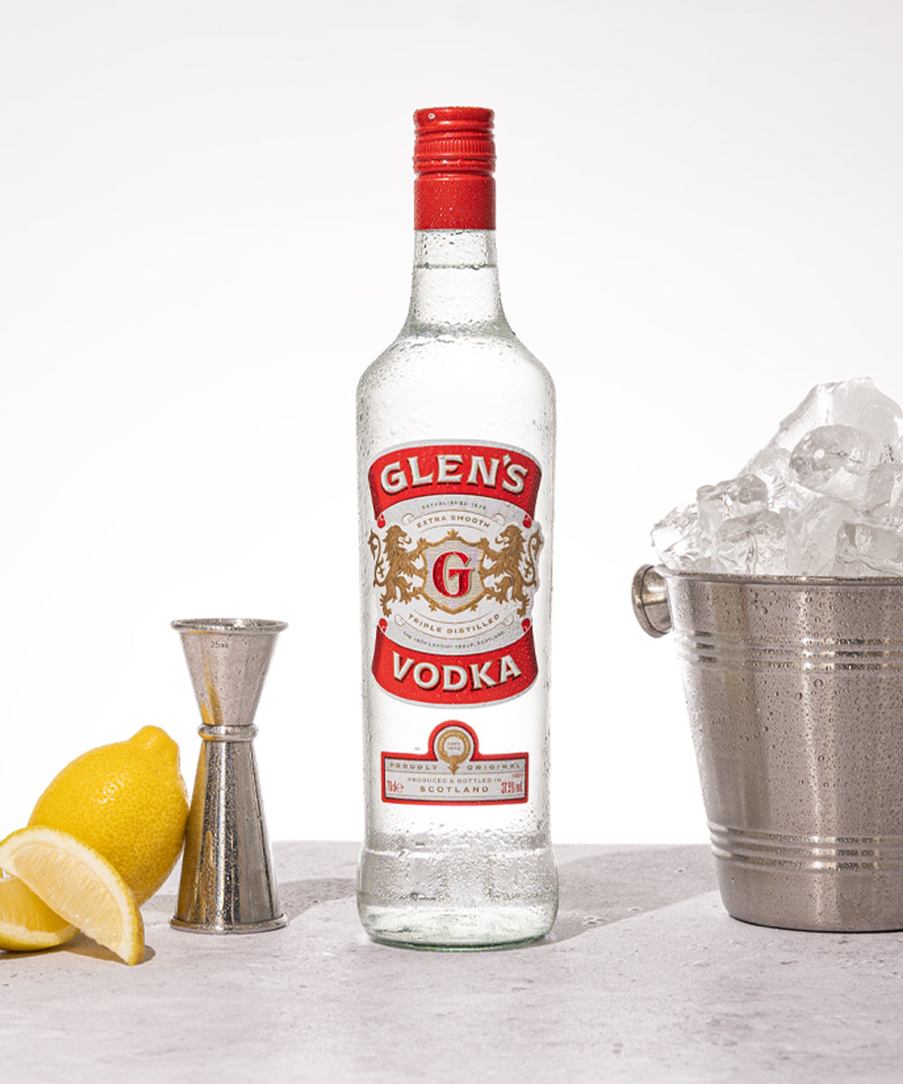 Glen's Vodka | Triple Distilled | Produced & Bottled in Scotland