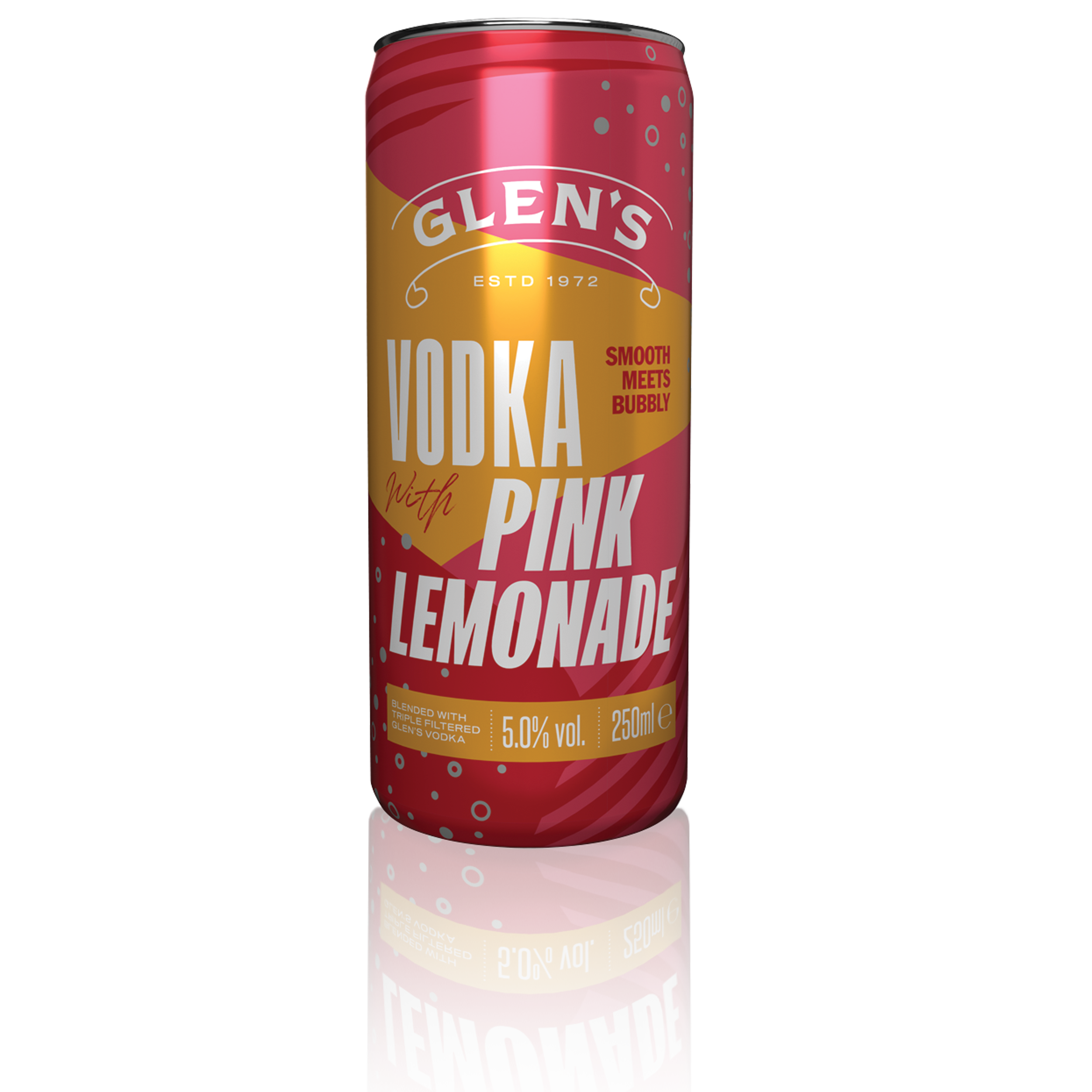 Glens Vodka With Pink Lemonade Pink Lemonade